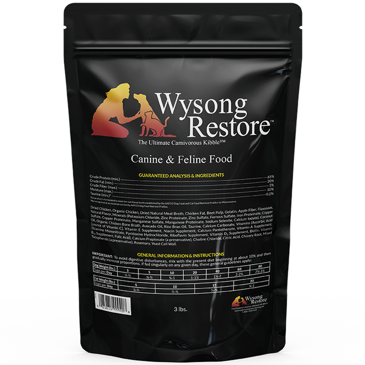 Wysong Restore™ - The Ultimate Carnivorous Kibble™ | Wysong
